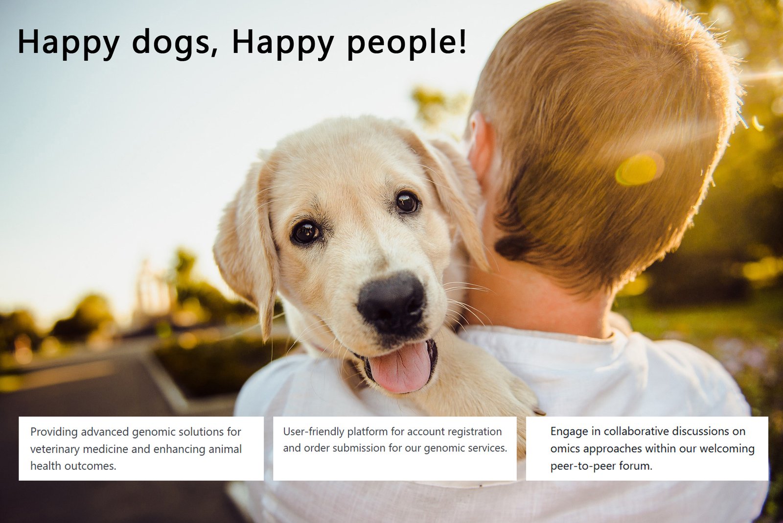 Unlock The Power of “Omics” To Serve Our Pets